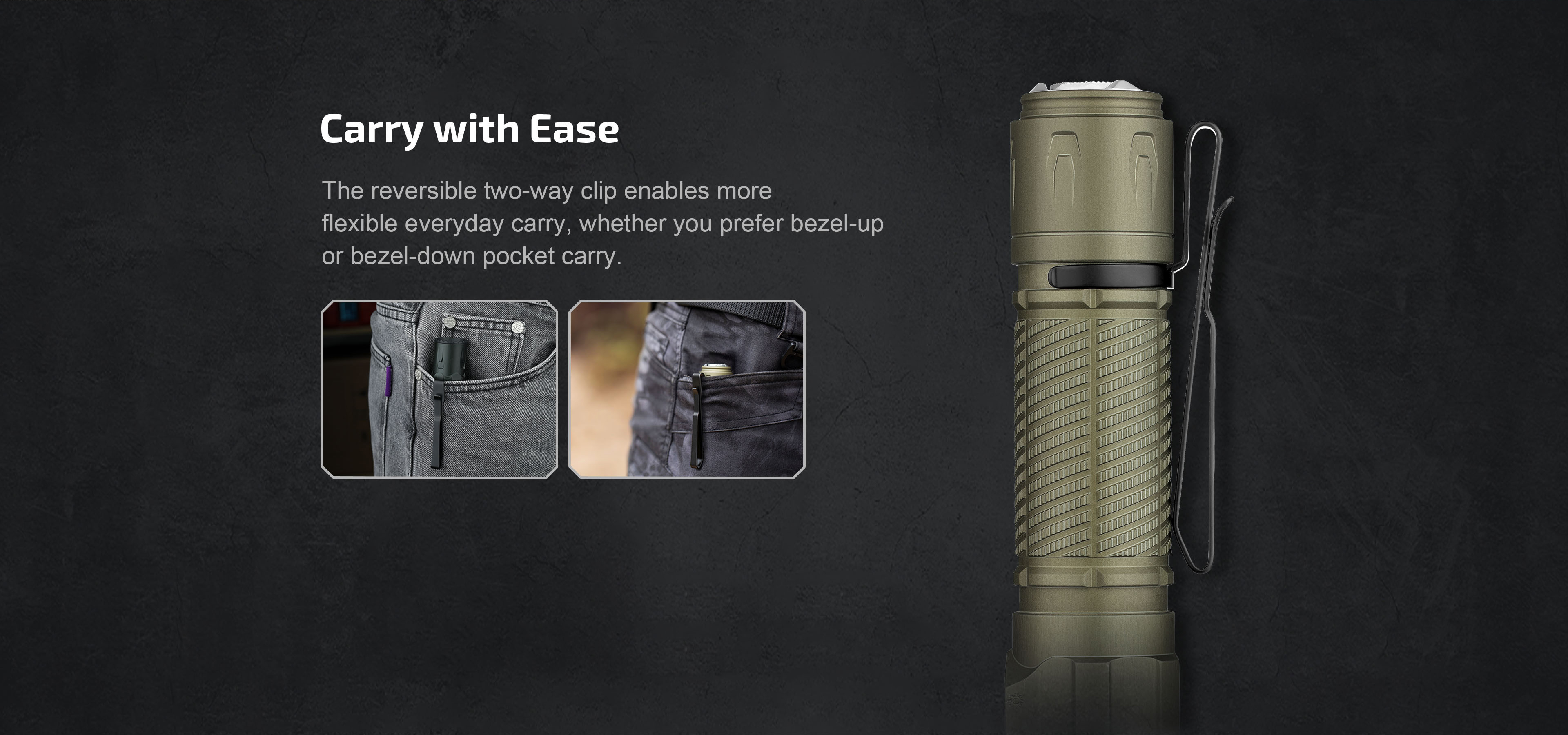 Olight Warrior Ultra Tactical Flashlight 2500 Lumens Aluminum Long ...