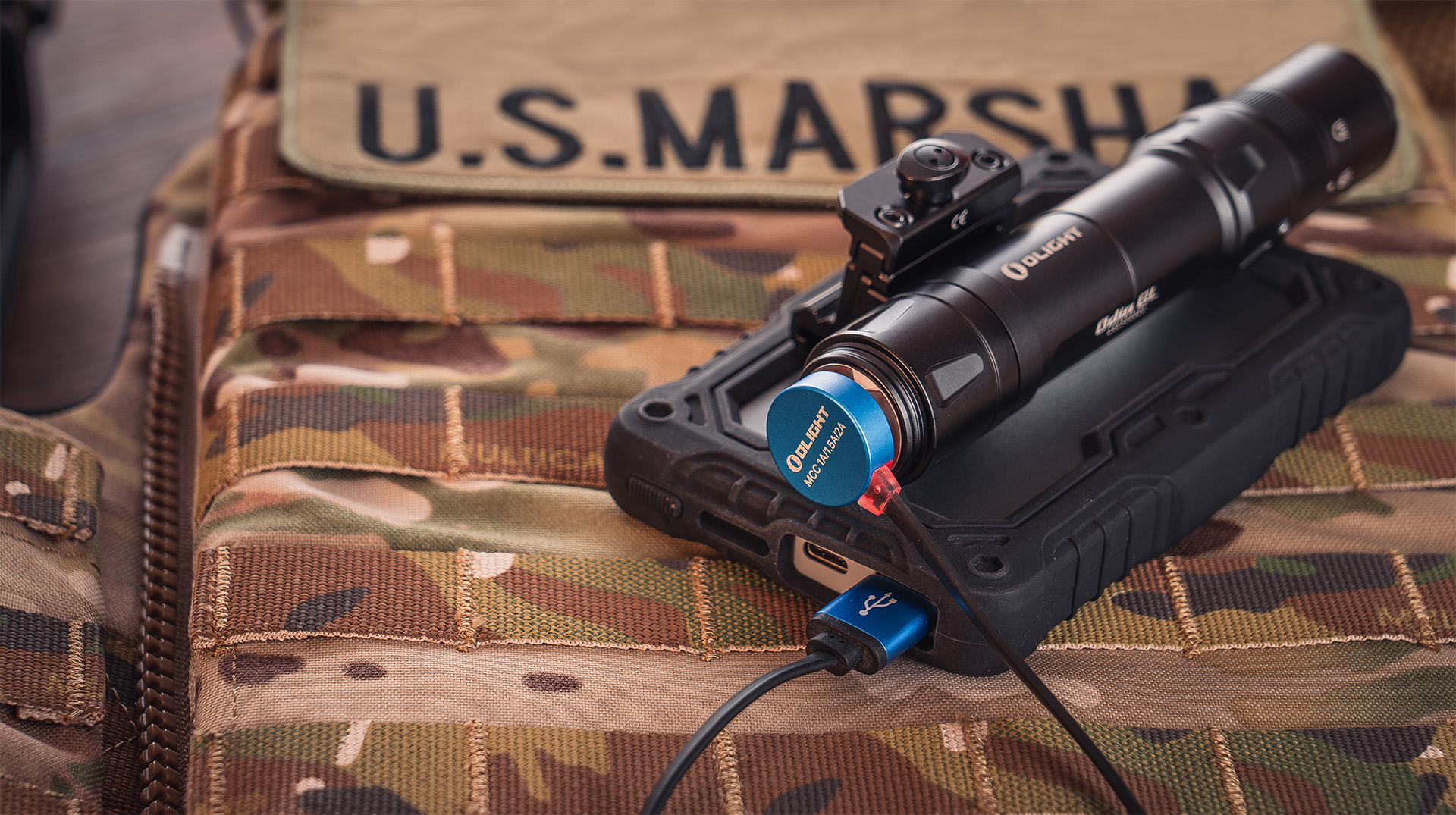 Olight Odin GL Picatinny -1500 Lumens Green Laser Tactical Torch ...