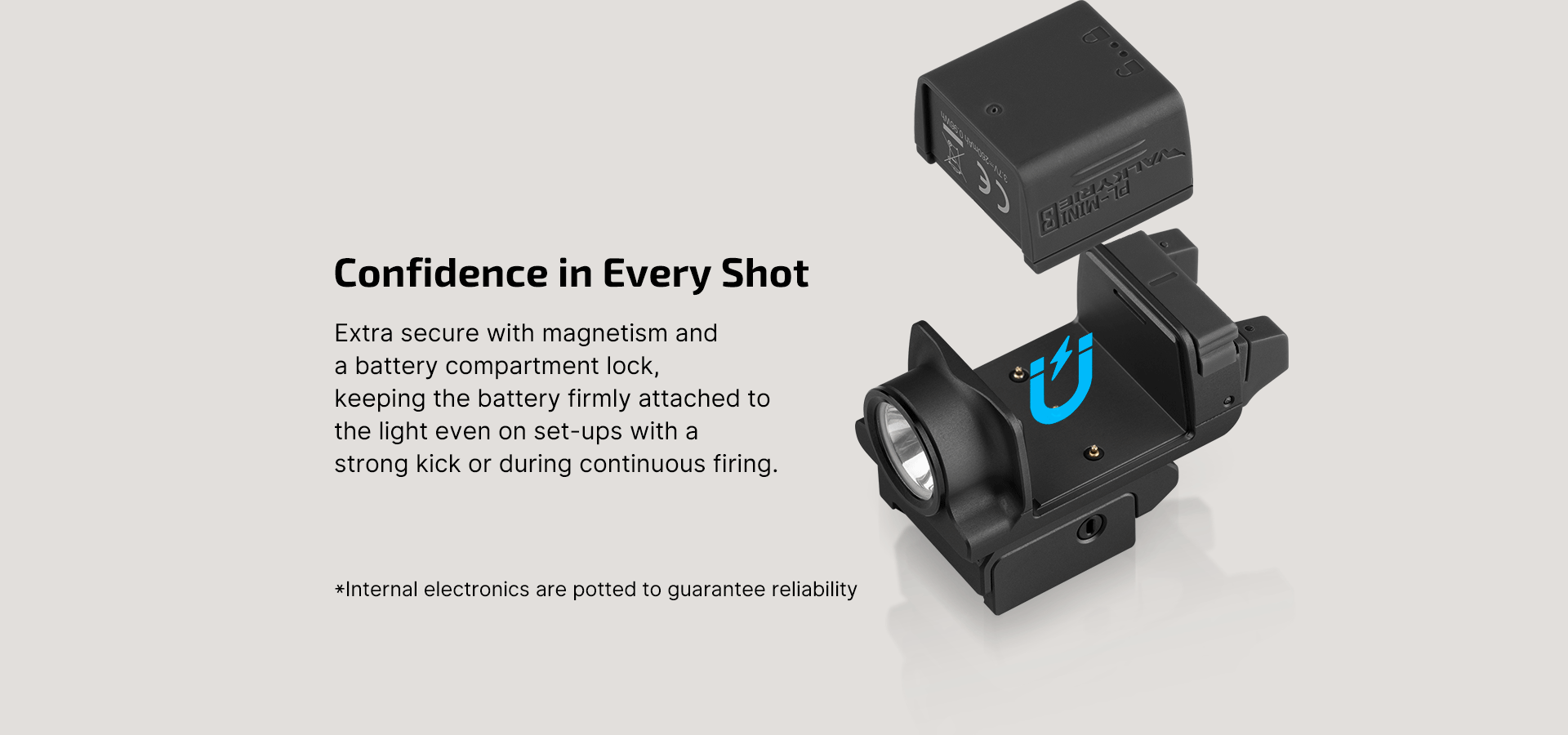 PL-MINI 3 Valkyrie Rail Mounted Light - Olight Canada