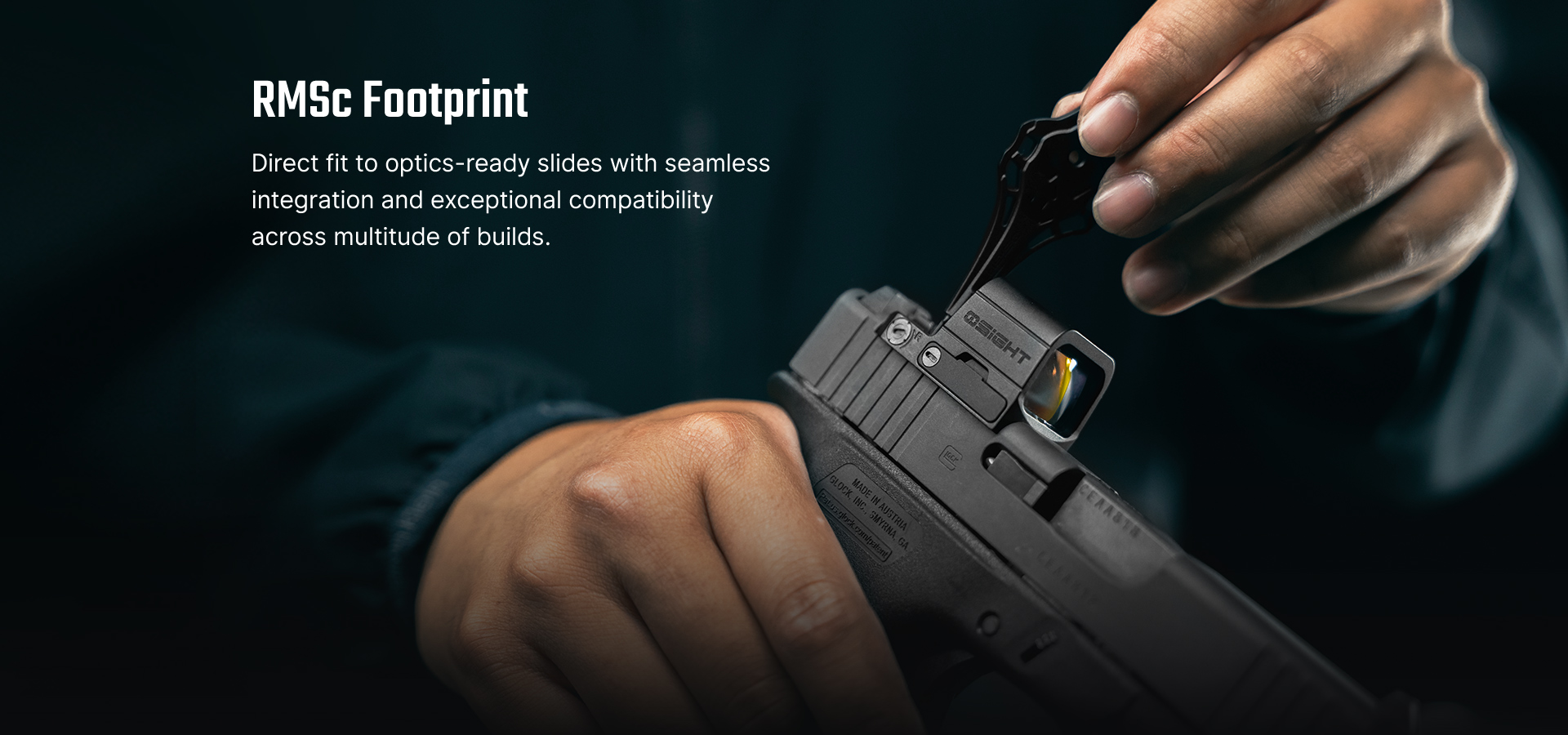 Osight SE RMSc Red Dot Sight with Replaceable Battery